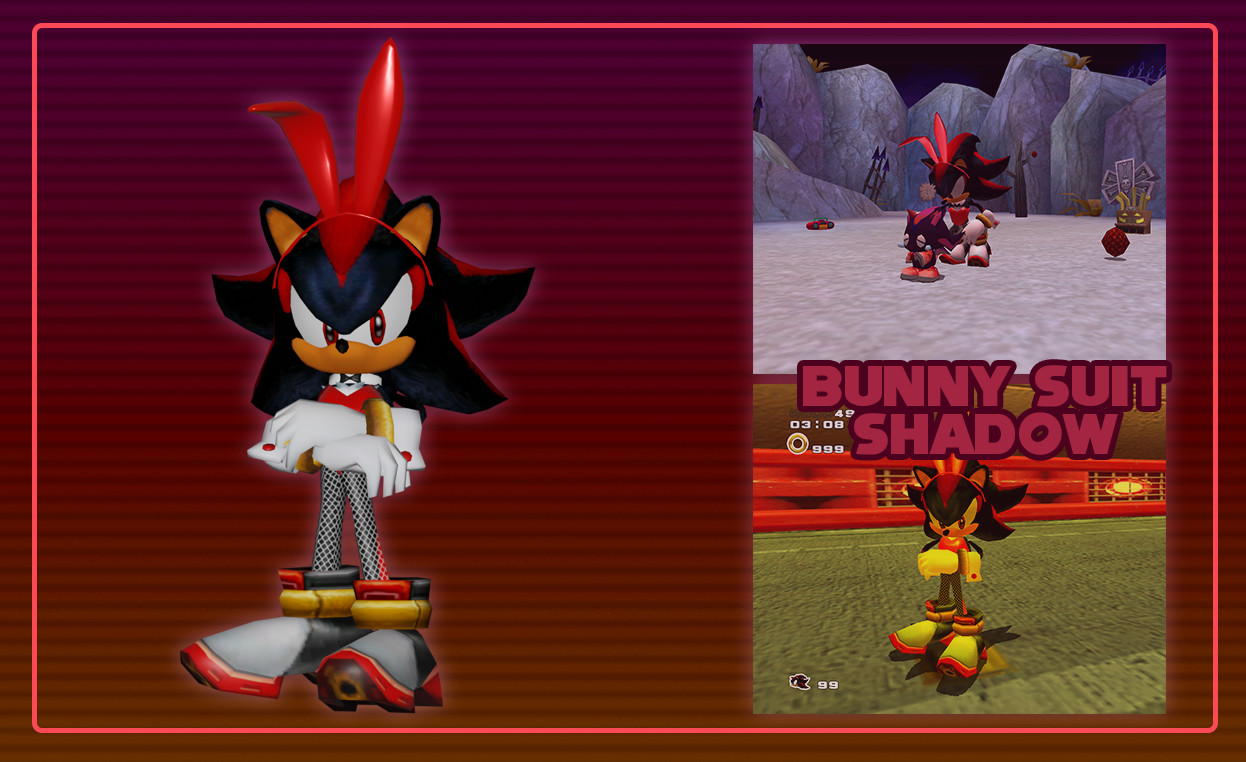 Bunny Suit Shadow Mod for Sonic Adventure 2 | SA2 Mods