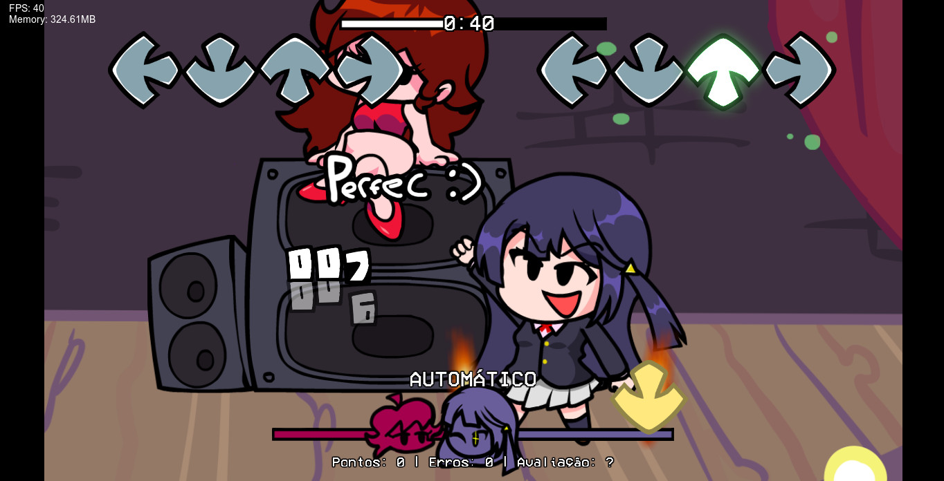 Playable Setsuna Yuki Mod for Friday Night Funkin' | FNF Mods