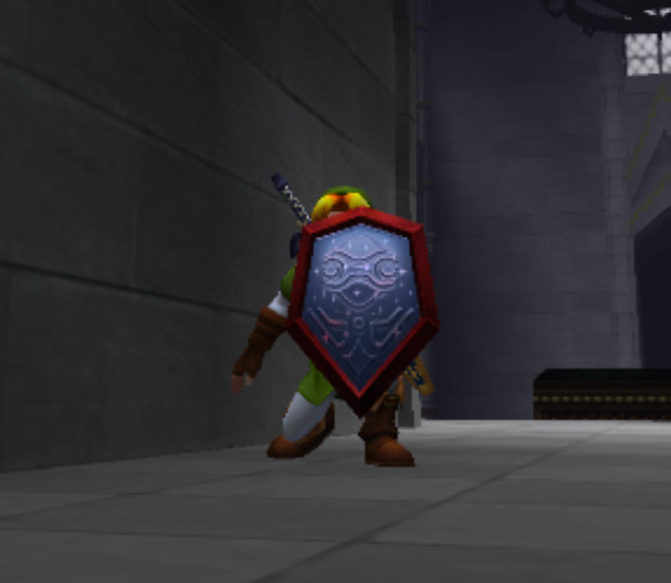 Sparkling Mirror Shield For Better Link Mod for The Legend of Zelda ...