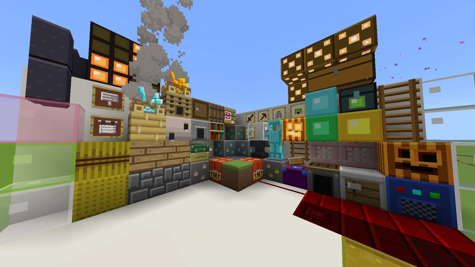 exotiques "Plastic Texture Pack" 1.21 Mod for Minecraft: Bedrock ...