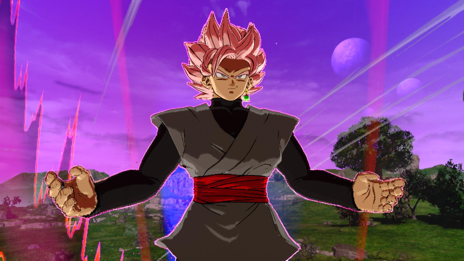 Black Super Saiyan Rosé Full Power + SSJ2 and SSJ3 Mod for Dragon Ball ...