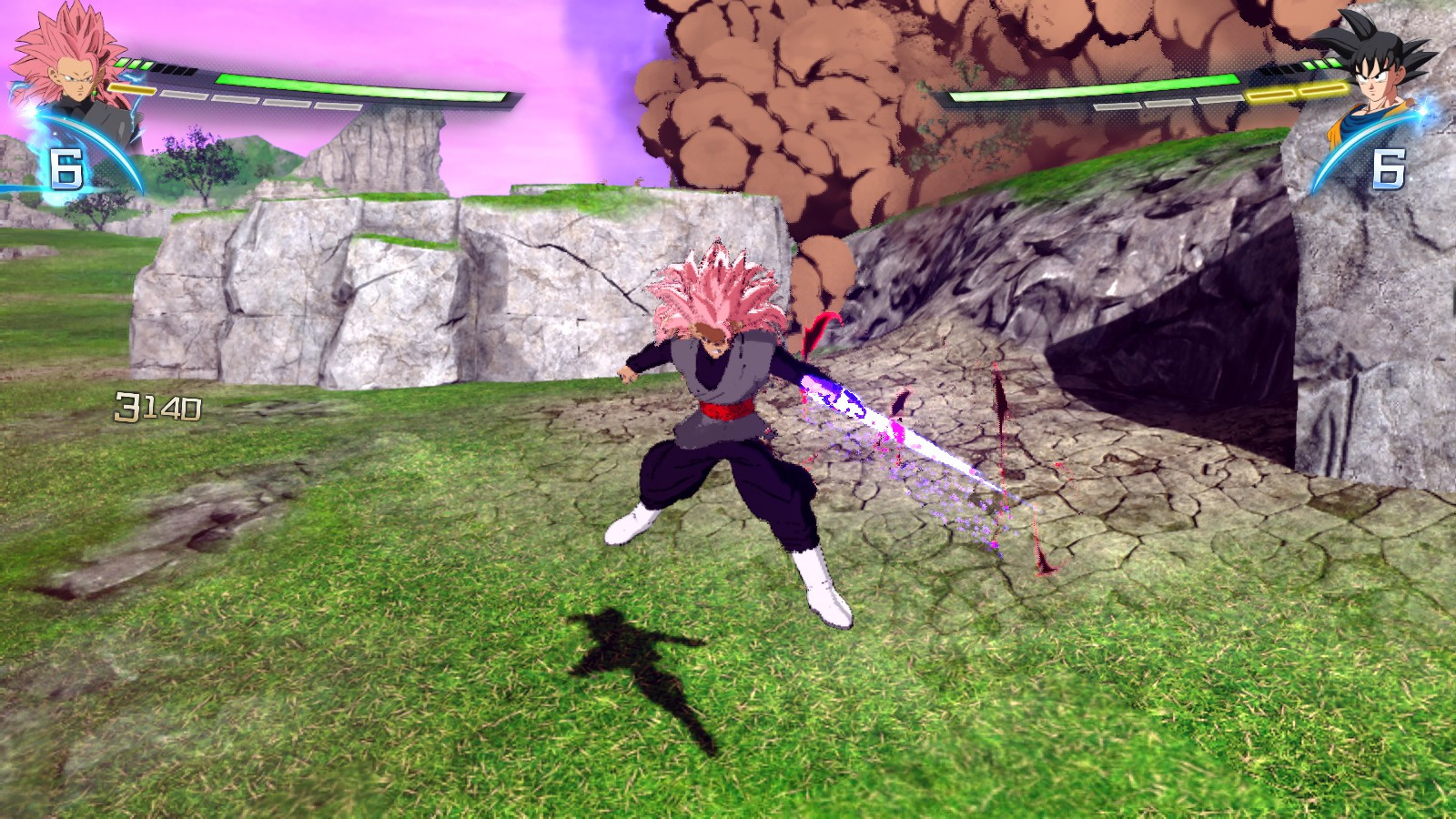 Black Super Saiyan Rosé Full Power + SSJ2 and SSJ3 Mod for Dragon Ball ...