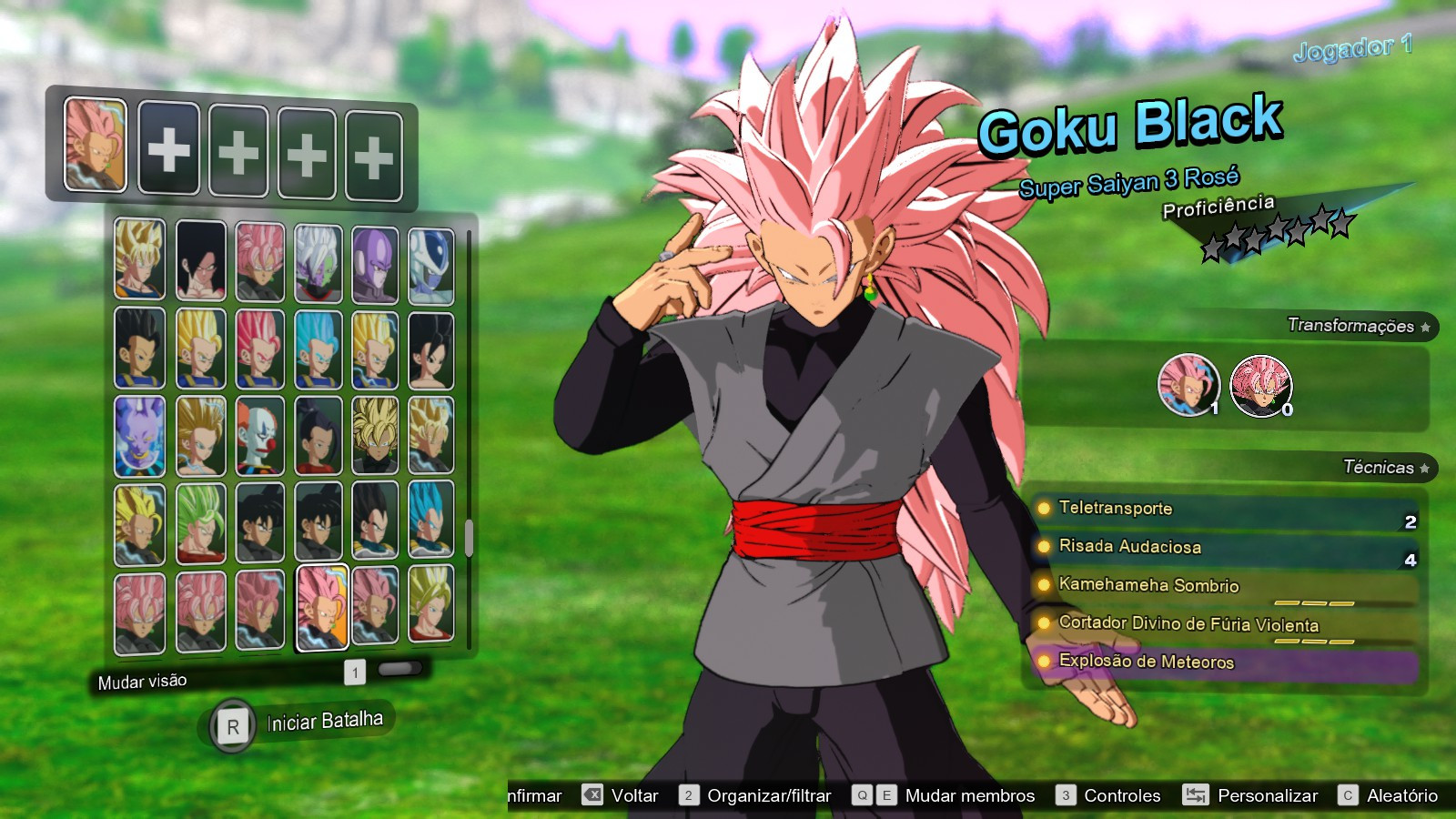 Black Super Saiyan Rosé Full Power + SSJ2 and SSJ3 Mod for Dragon Ball ...