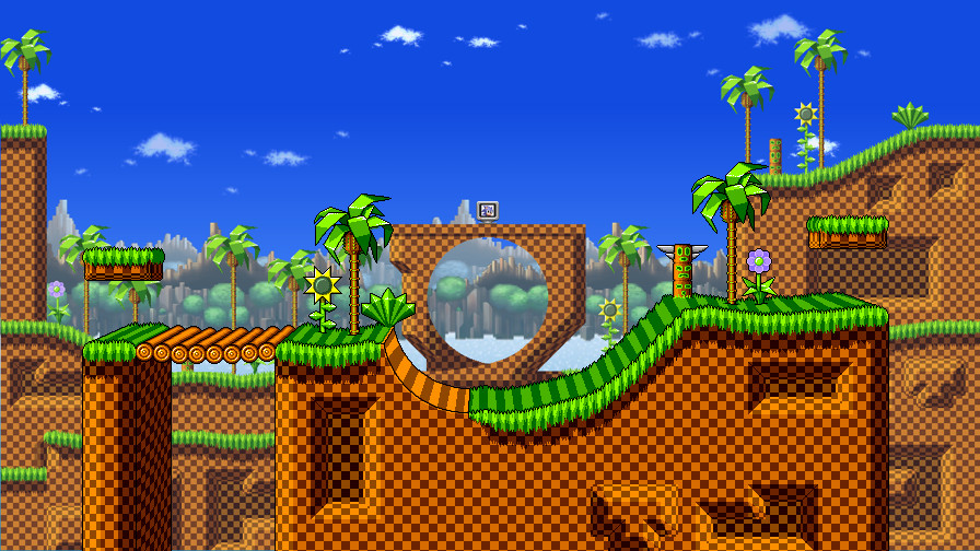 Green Hill Zone (New Ruki version) Mod for Super Smash Bros. Crusade ...