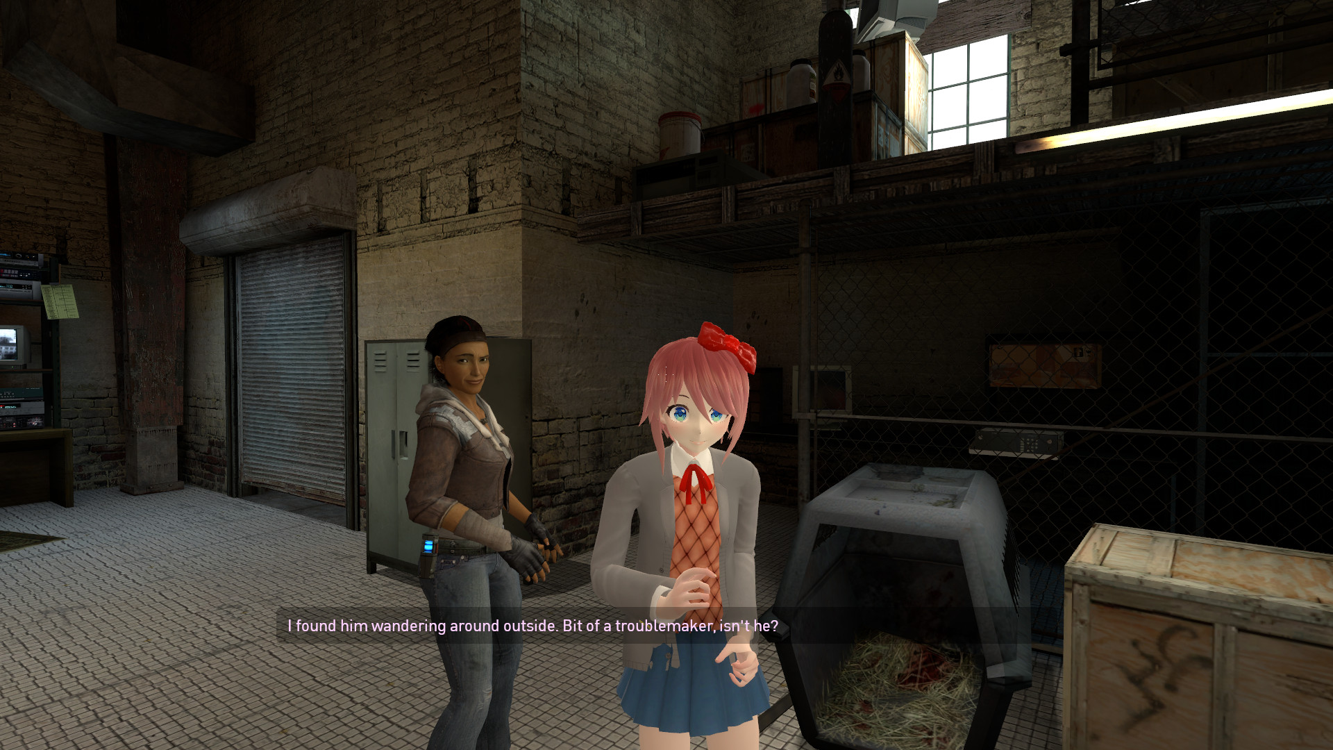 Sayori For Kleiner (HL2 & Episodes) Mod for Half-Life 2 | HL2 Mods