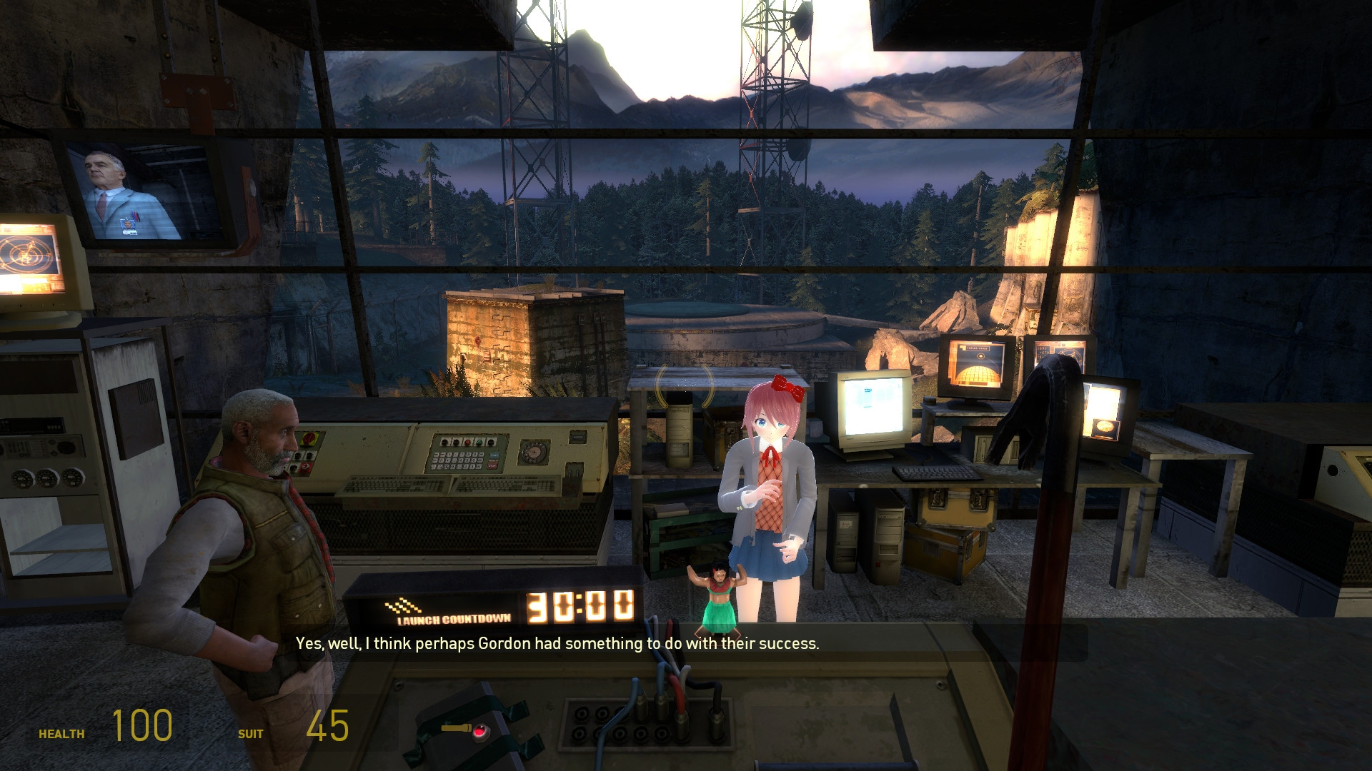 Sayori For Kleiner (HL2 & Episodes) Mod for Half-Life 2 | HL2 Mods