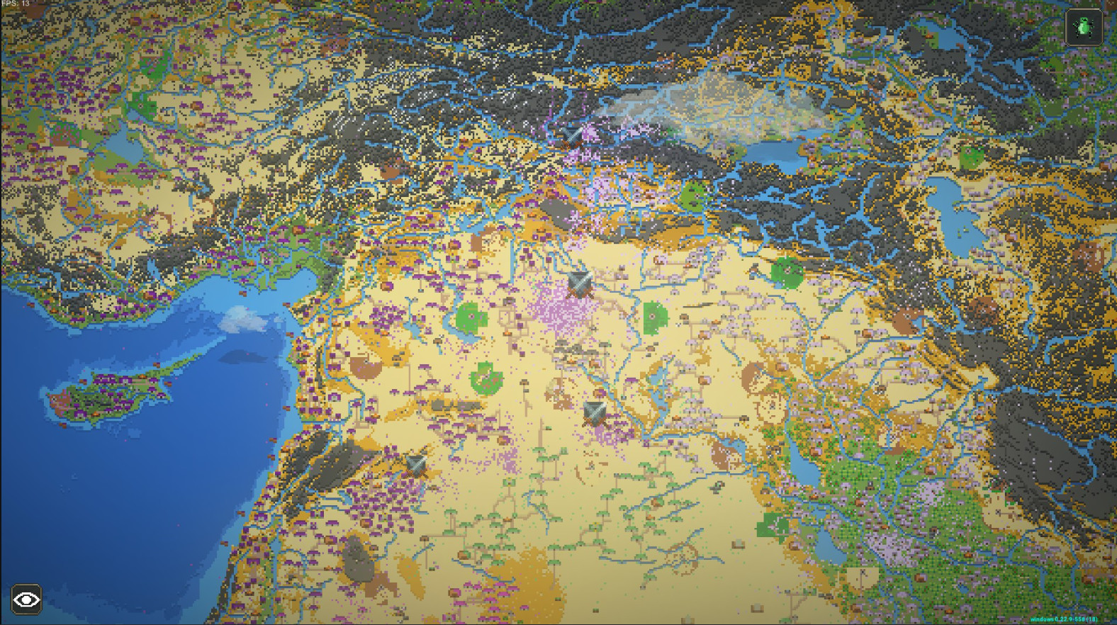 Middle East 260 Villages Mod for WorldBox | WorldBox Mods