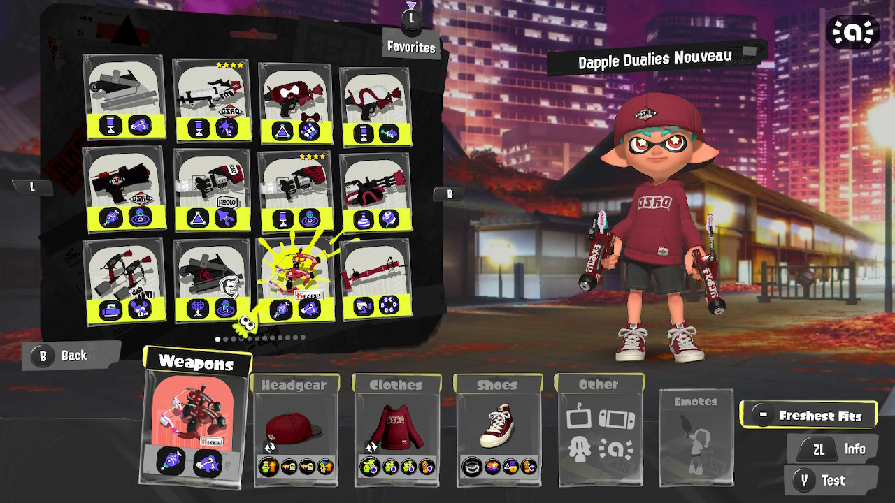 Shadowed's Weapon Pack Mod for Splatoon 3 | Splatoon 3 Mods