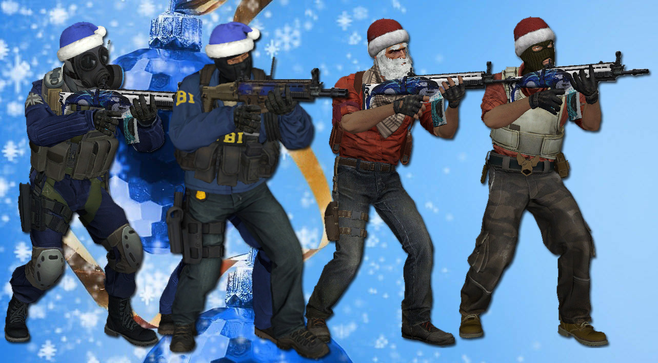 CS:GO NEW YEAR CT & T PACK Mod for Counter-Strike: Source | CS:S Mods