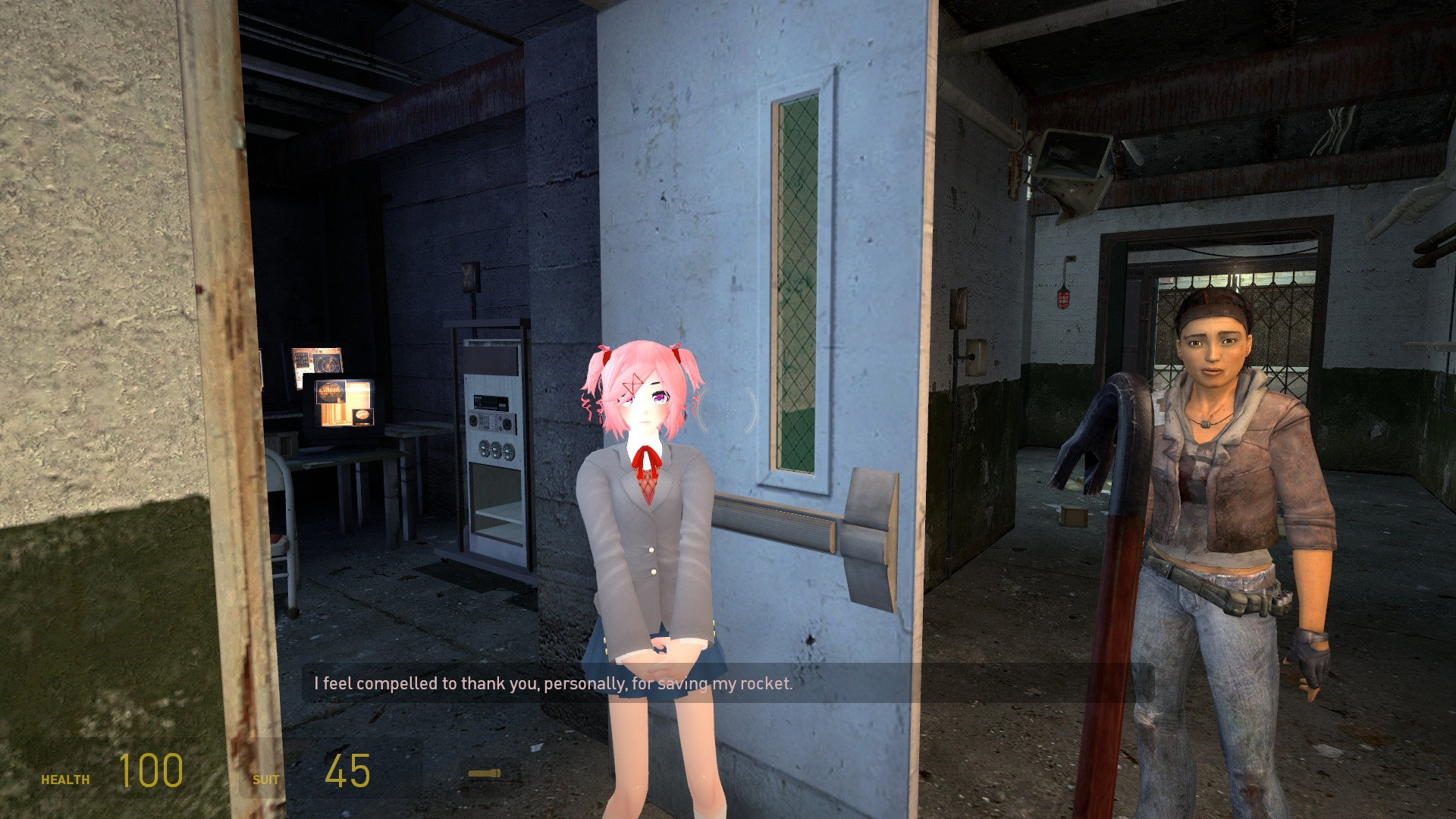 Natsuki for Magnusson (Episode 2 only) Mod for Half-Life 2 | HL2 Mods
