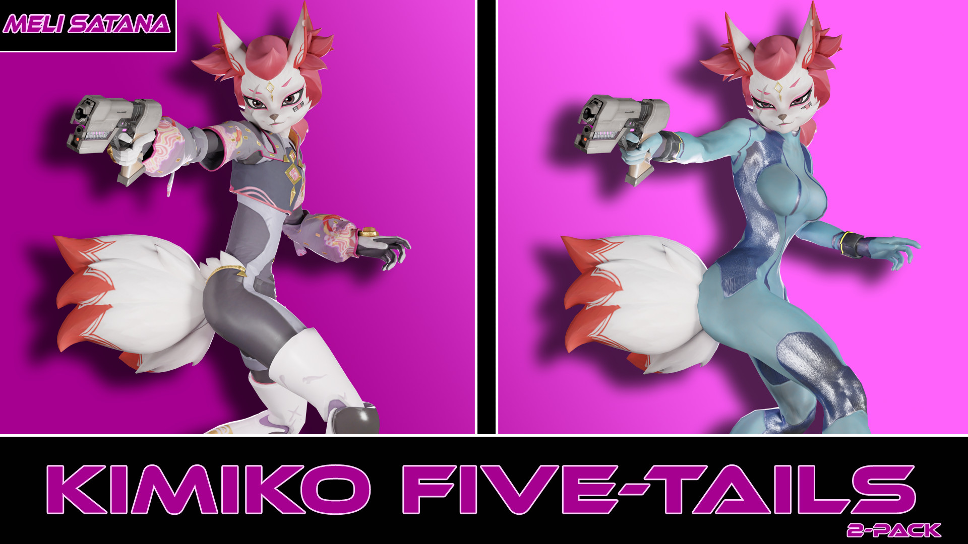 Kimiko Five-Tails (ZSS) Mod for Super Smash Bros. Ultimate | SSBU Mods