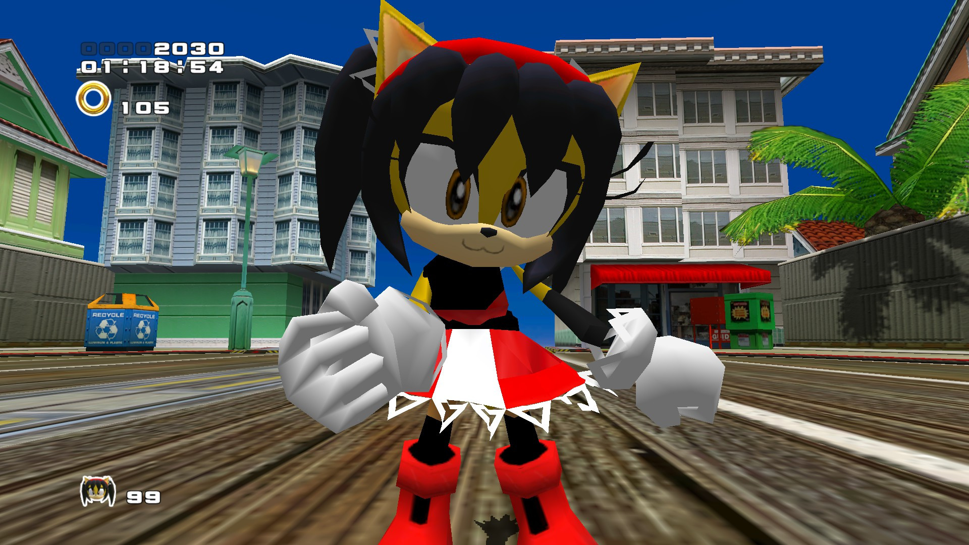 Honey the Cat (Amy and Tikal) Mod for Sonic Adventure 2 | SA2 Mods