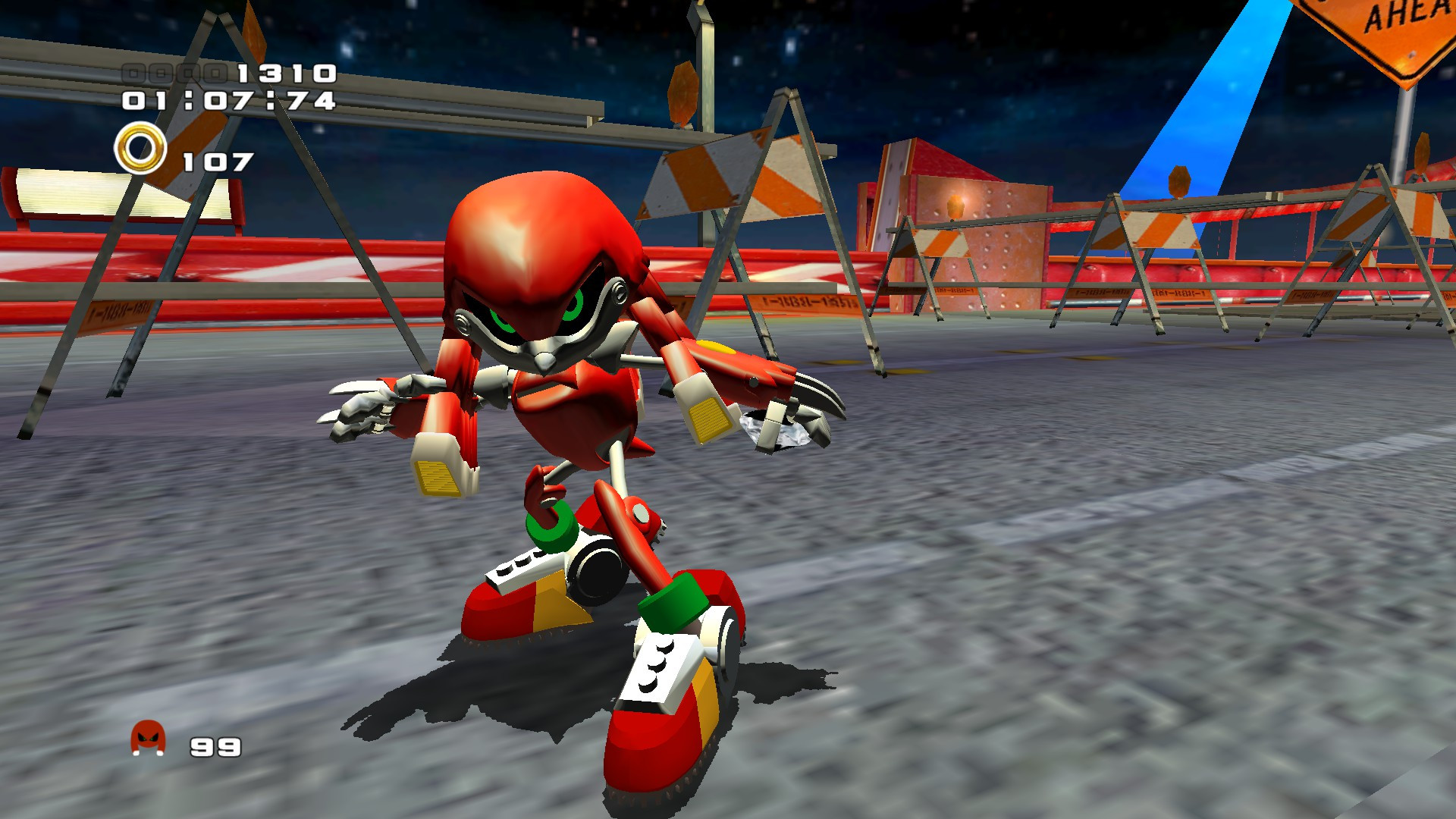 Metal Knuckles (Metal sonic edition) Mod for Sonic Adventure 2 | SA2 Mods