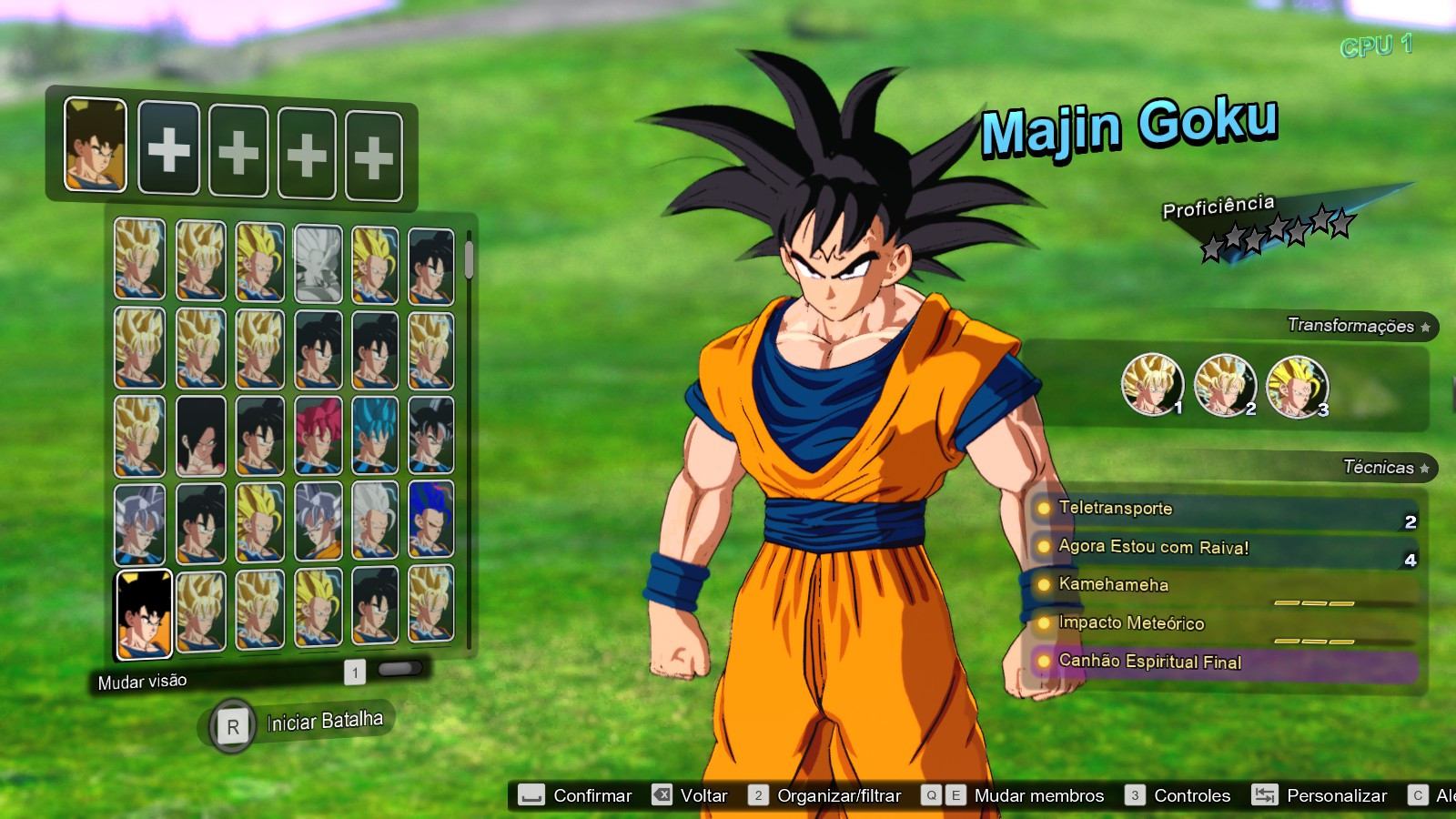 Majin Goku - Base, SSJ1, SSJ2 and SSJ3 Mod for Dragon Ball: Sparking ...