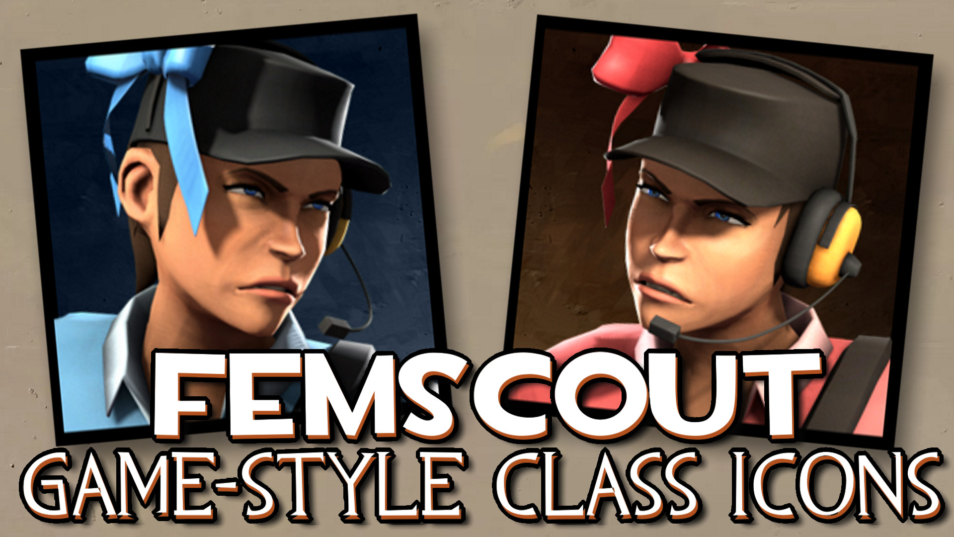 Game-Style Femscout Class Icons Mod for Team Fortress 2 | TF2 Mods