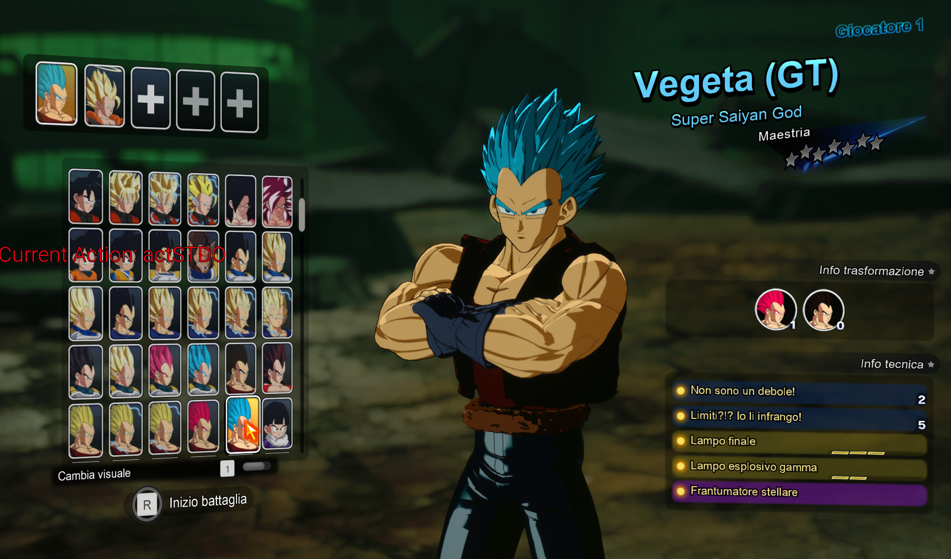 Vegeta GT - Sol Invictus74 Mod for Dragon Ball: Sparking! ZERO | DBSZ Mods