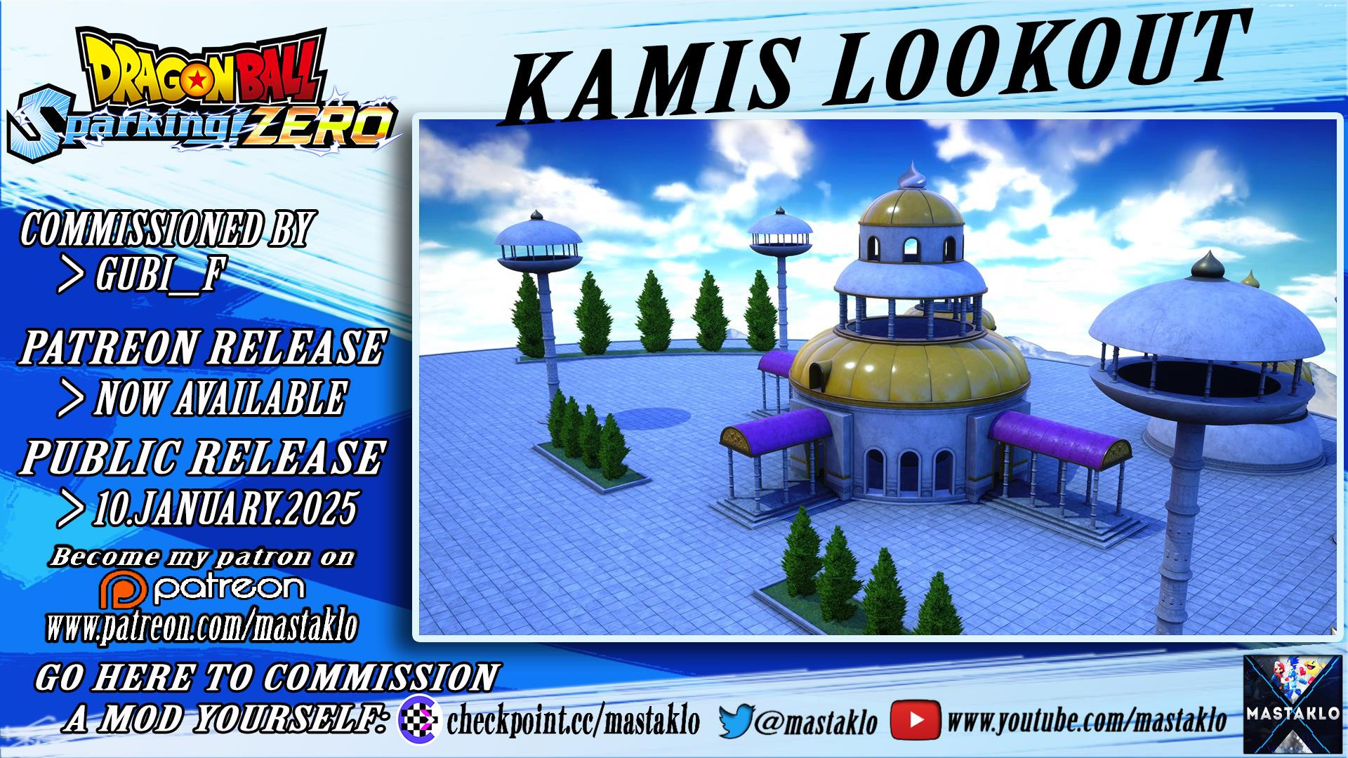 Kamis Lookout Mod for Dragon Ball: Sparking! ZERO | DBSZ Mods