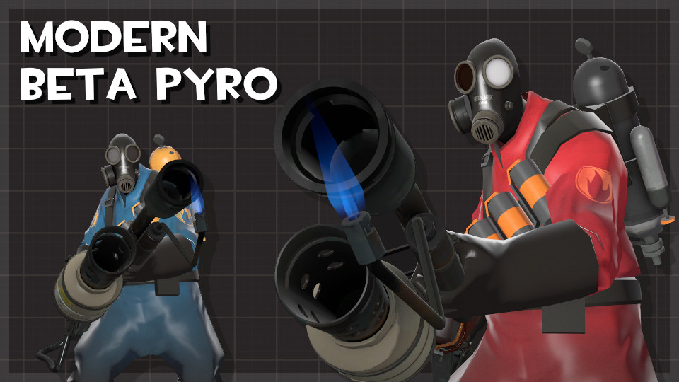 Modern Beta Pyro Mod for Team Fortress 2 Classic | TF2Classic Mods