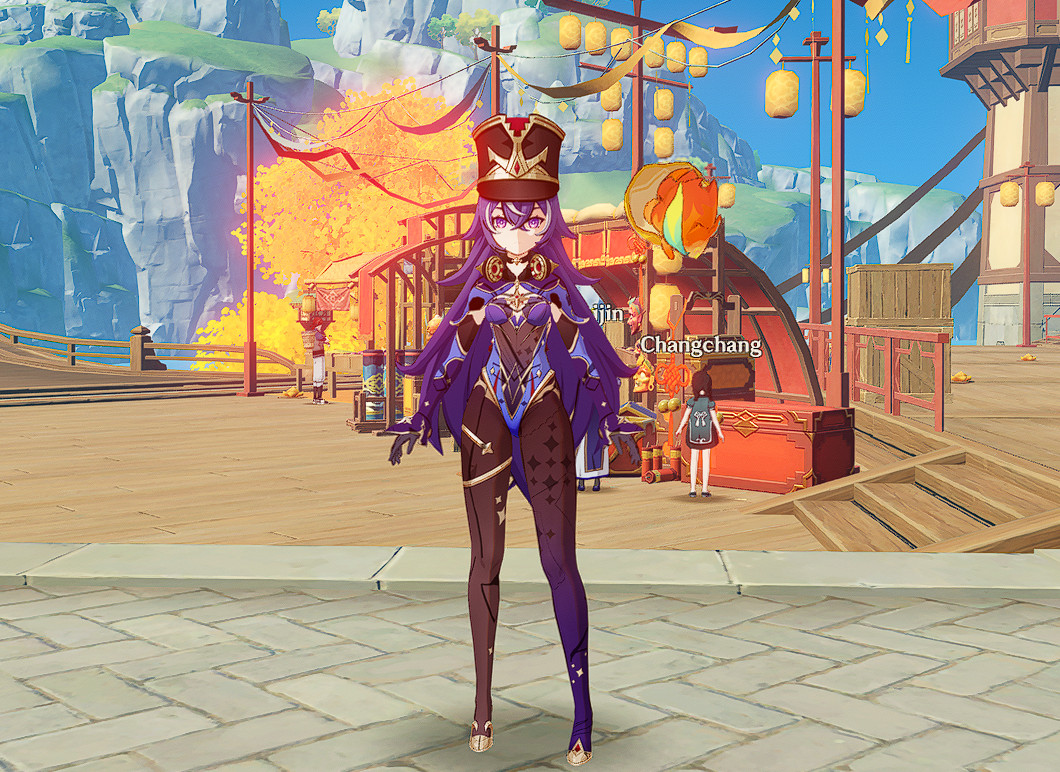 Chevreuse with Mona's outfit Mod for Genshin Impact | GI Mods