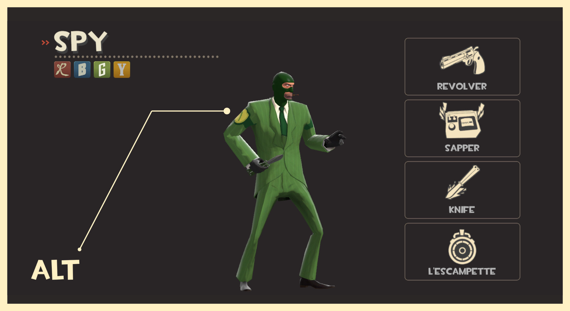 Spy Class Emblem Mod for Team Fortress 2 Classic | TF2Classic Mods