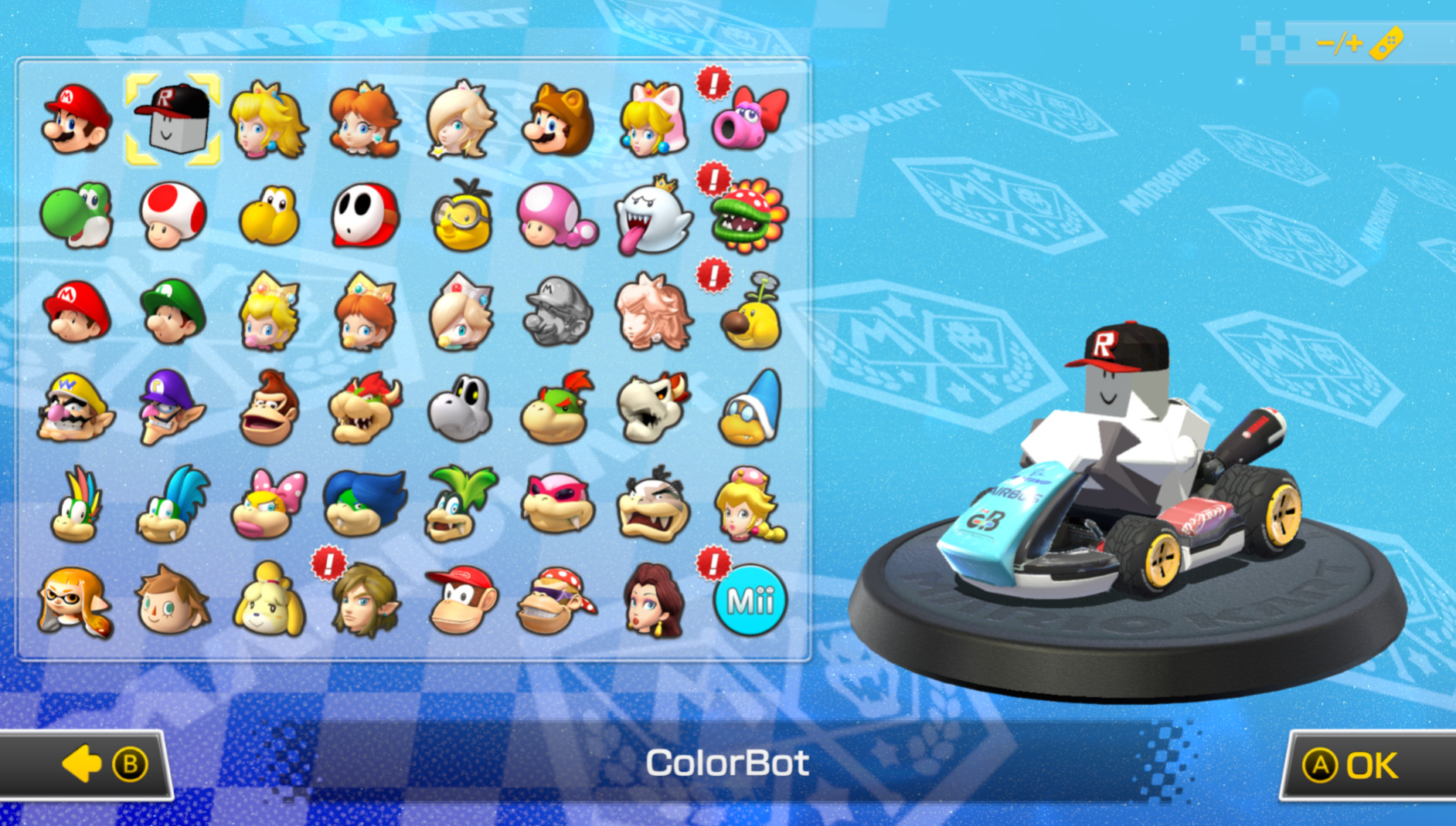ColorBot Mod for Mario Kart 8 Deluxe | MK8D Mods