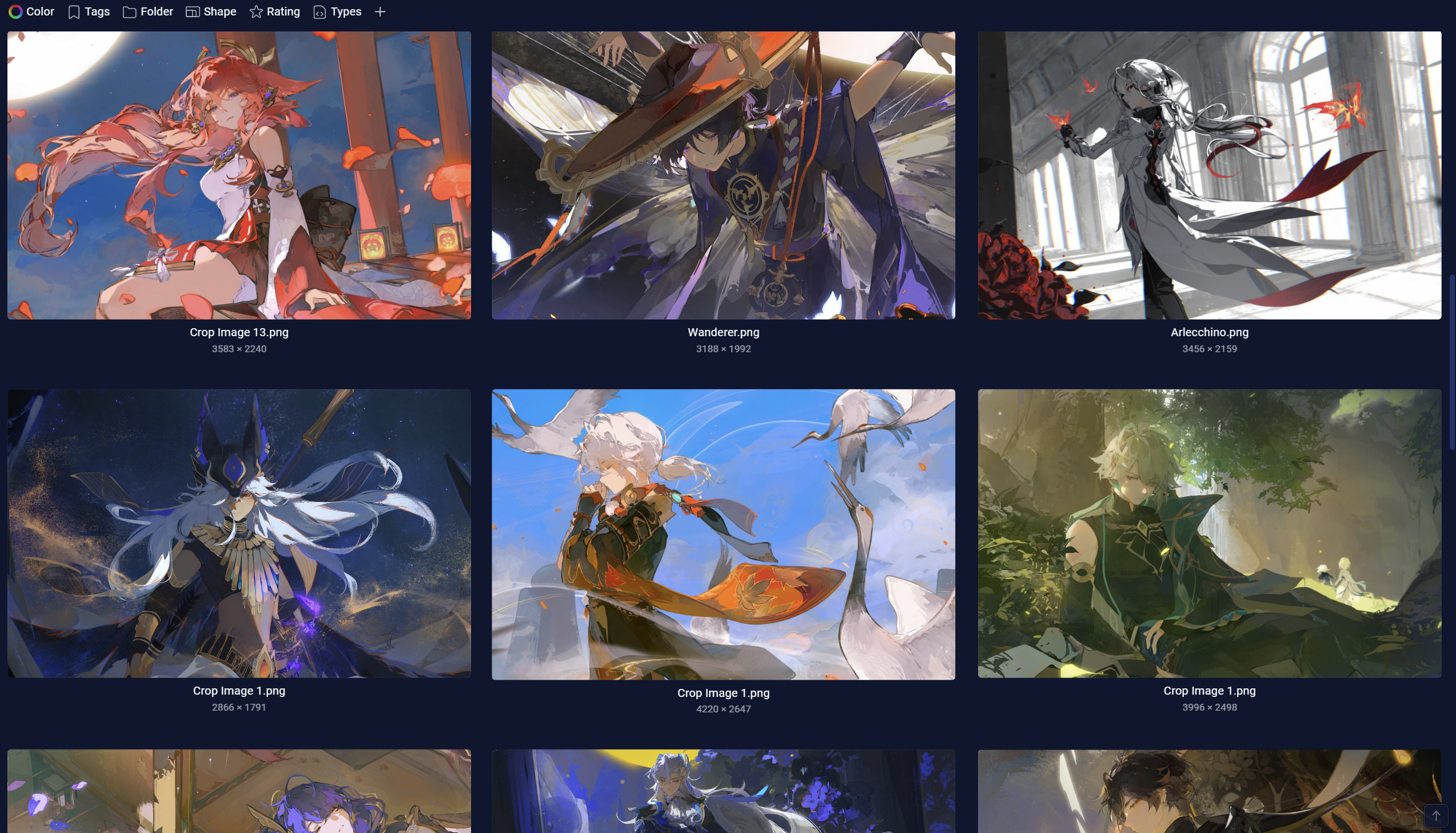 4K Ahriii Loading Screens/wallpapers Mod for Genshin Impact | GI Mods