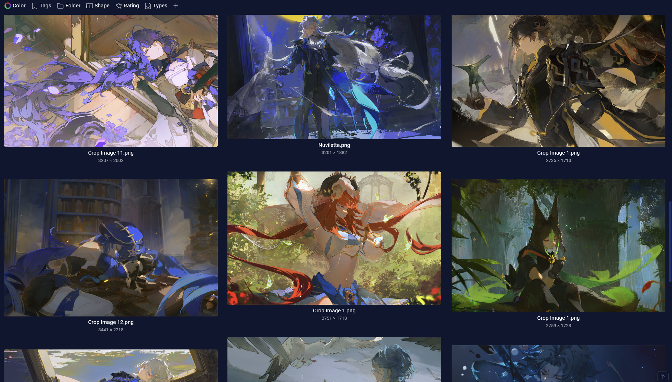 4K Ahriii Loading Screens/wallpapers Mod for Genshin Impact | GI Mods