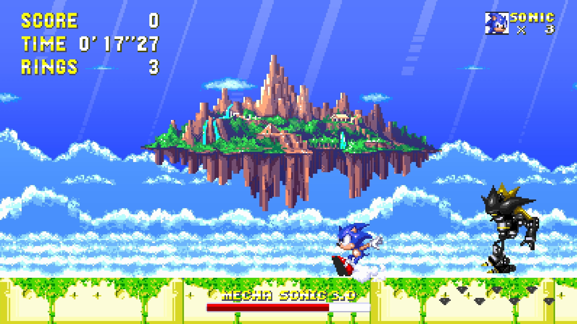 Mecha Sonic 3.0 Over Mecha Sonic Mod for Sonic 3 A.I.R. | S3AIR Mods