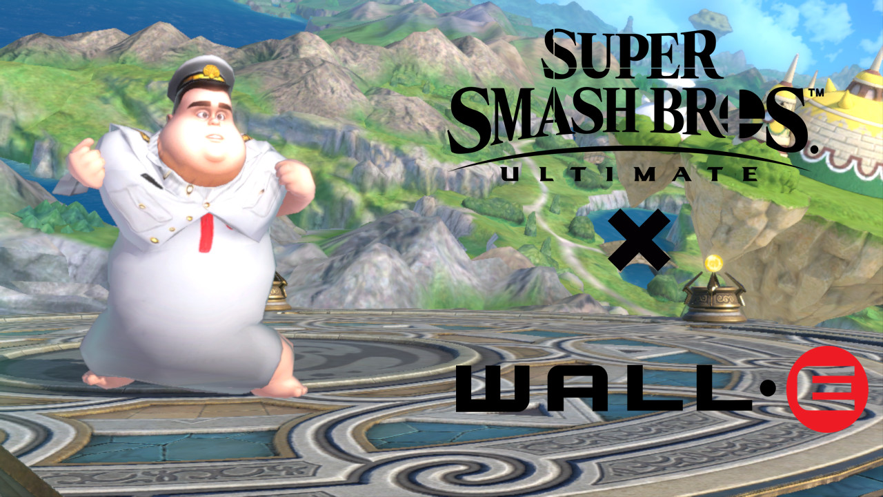The Captain (WALL-E) Mod for Super Smash Bros. Ultimate | SSBU Mods