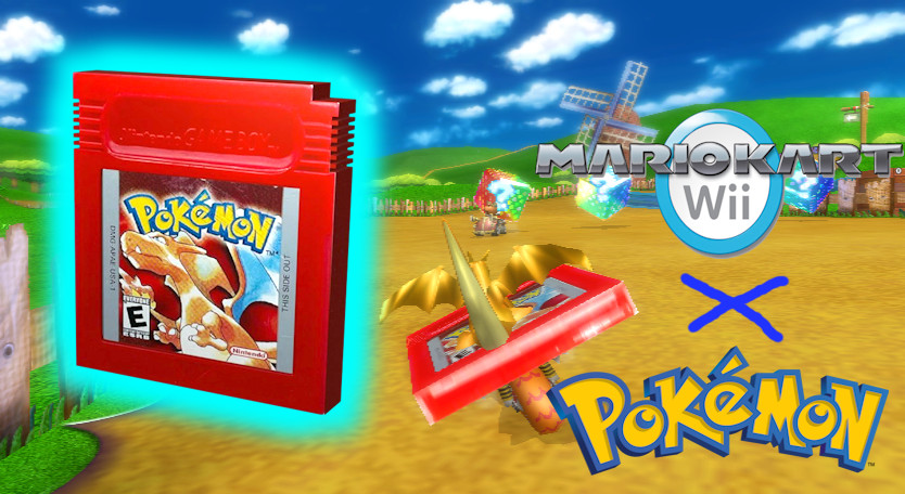 Pokemon Red (and Charizard) Mod for Mario Kart Wii | MKWii Mods