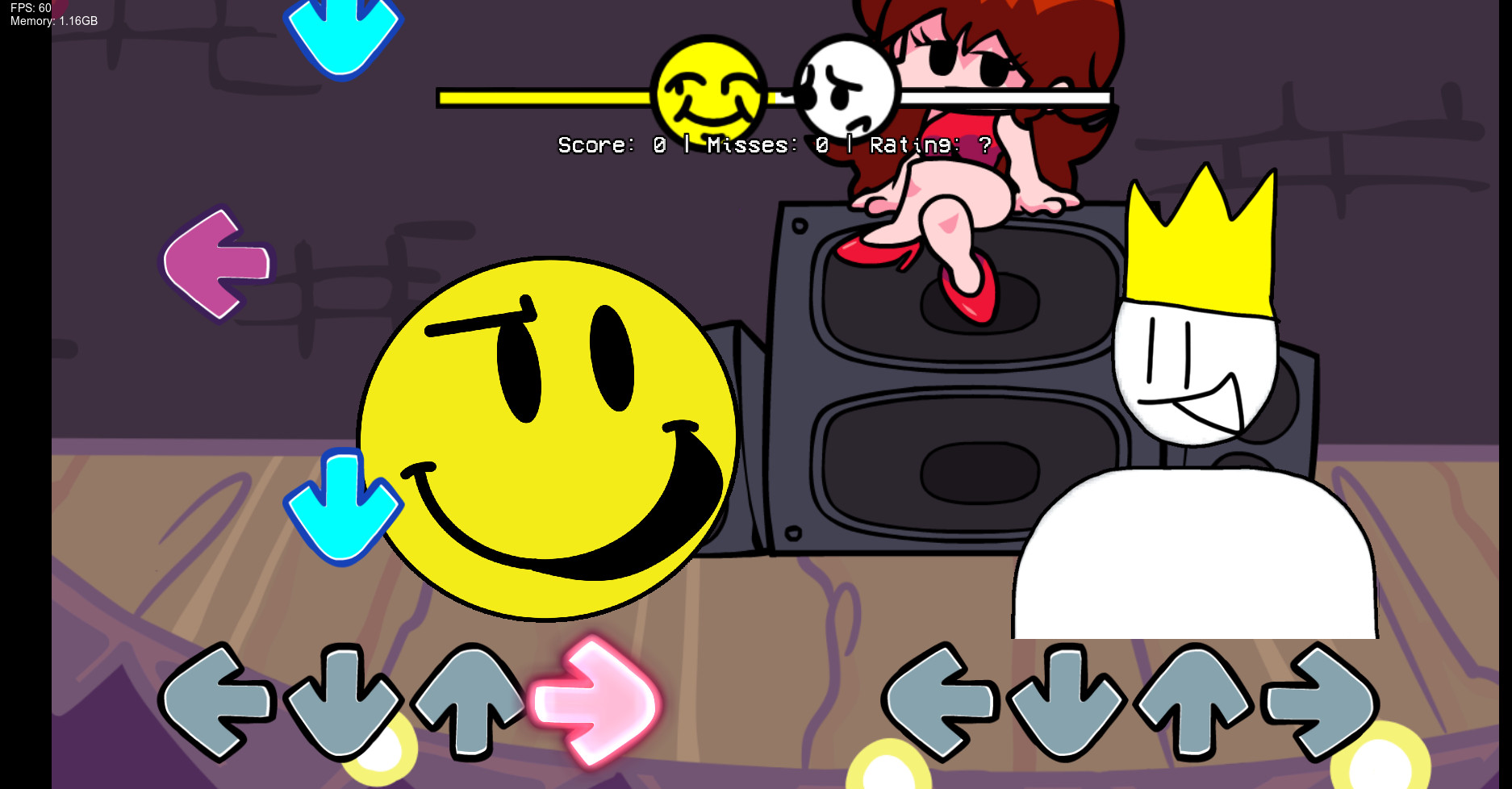 FNF - FORCED SMILE Mod for Friday Night Funkin' | FNF Mods