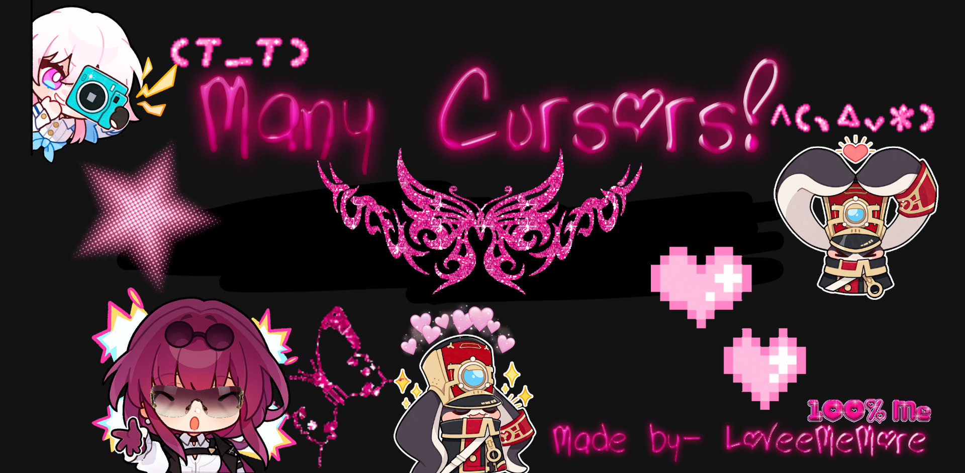 Many cursors! Mod for Honkai Star Rail | HSR Mods