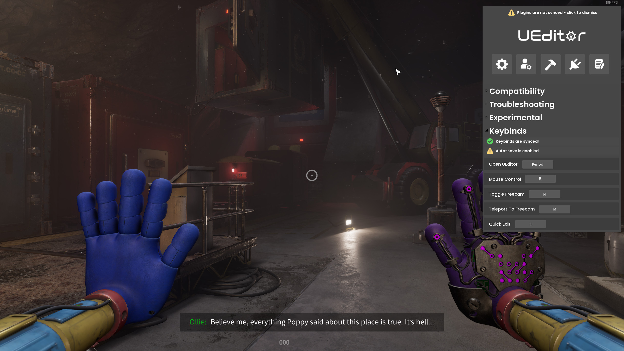 UnlockedEditor - Poppy Playtime Chapter 4 Mod for Poppy Playtime ...