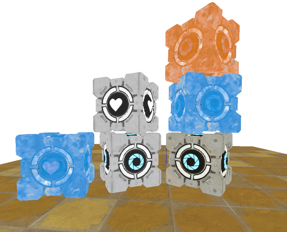 PRTX Digital Cubes for Portal 2 Mod for Portal 2 | P2 Mods