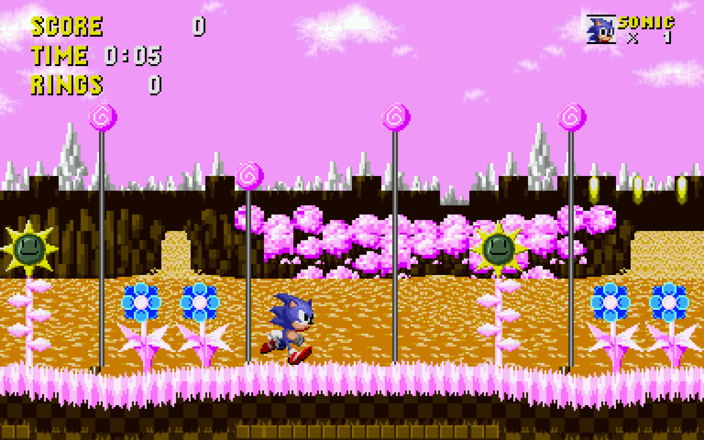 Candy Land Zone Mod for Sonic the Hedgehog (2013) | S1 2013 Mods
