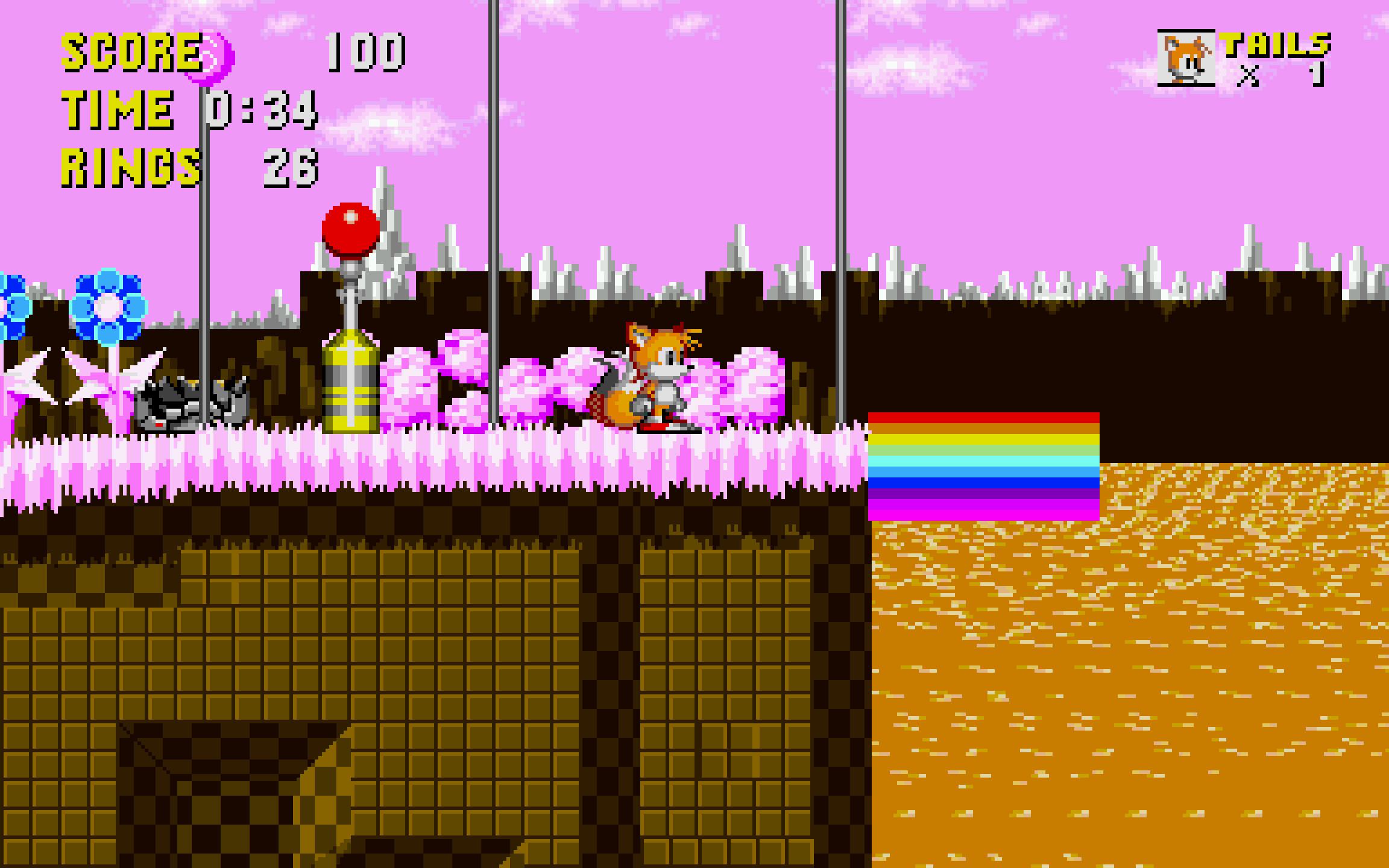 Candy Land Zone Mod for Sonic the Hedgehog (2013) | S1 2013 Mods