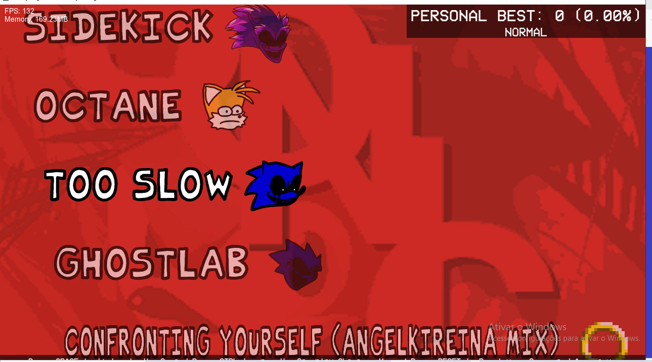 Too Slow Rerun But is Genesis version Mod for Friday Night Funkin ...