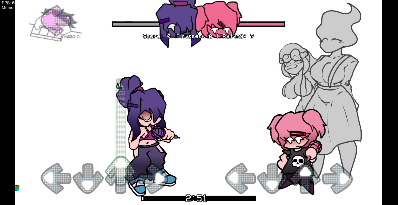 Boing but Yuri y Natsuki sings it Mod for Friday Night Funkin' | FNF Mods