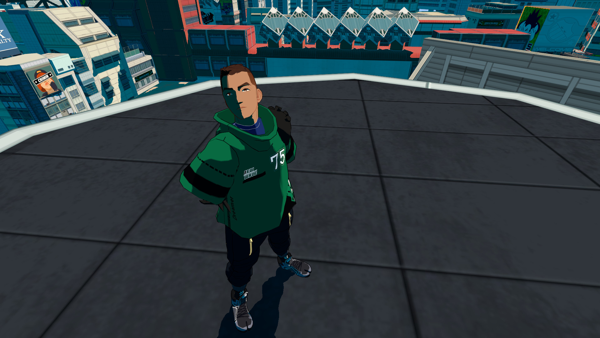 [OC] Goh! Mod for Bomb Rush Cyberfunk | BRC Mods