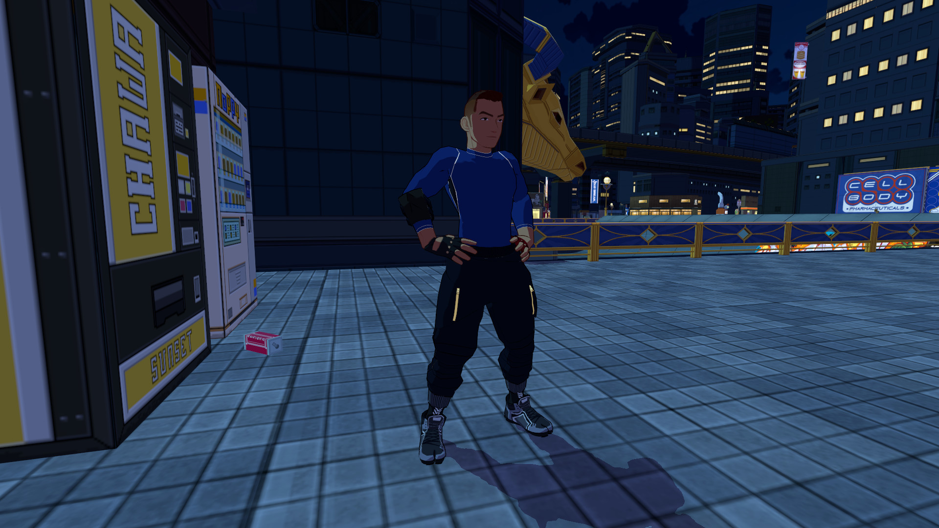 [OC] Goh! Mod for Bomb Rush Cyberfunk | BRC Mods