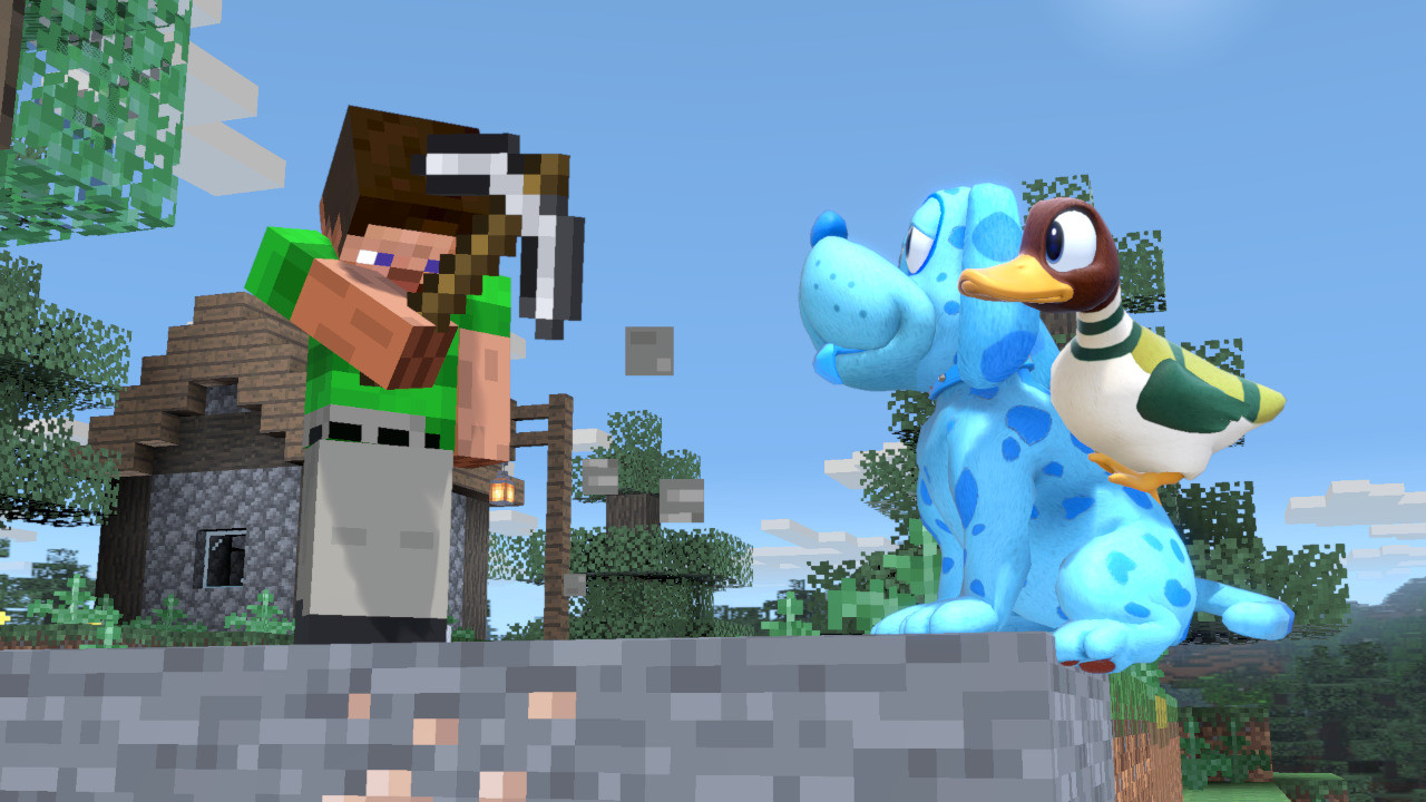 Steve Burns - Blues Clues (Steve Skin) Mod for Super Smash Bros ...