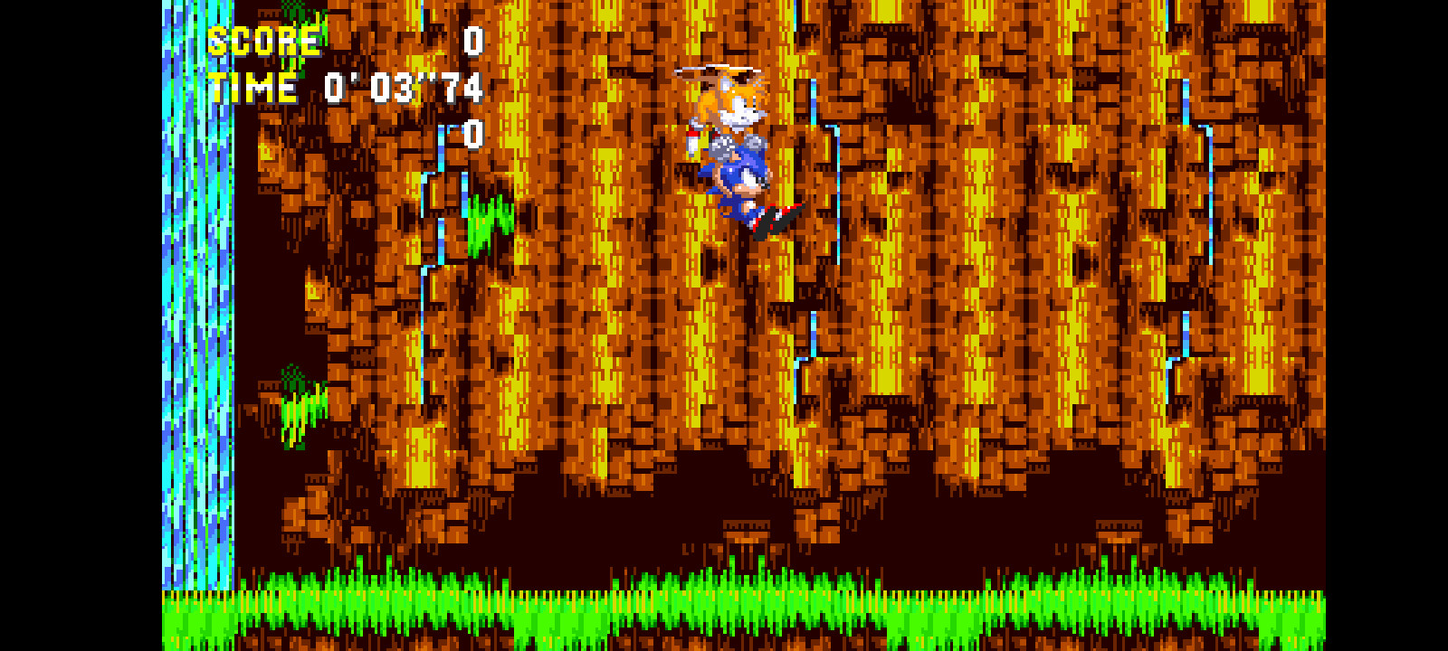 Unreversed Hanging Animation Mod for Sonic 3 A.I.R. | S3AIR Mods