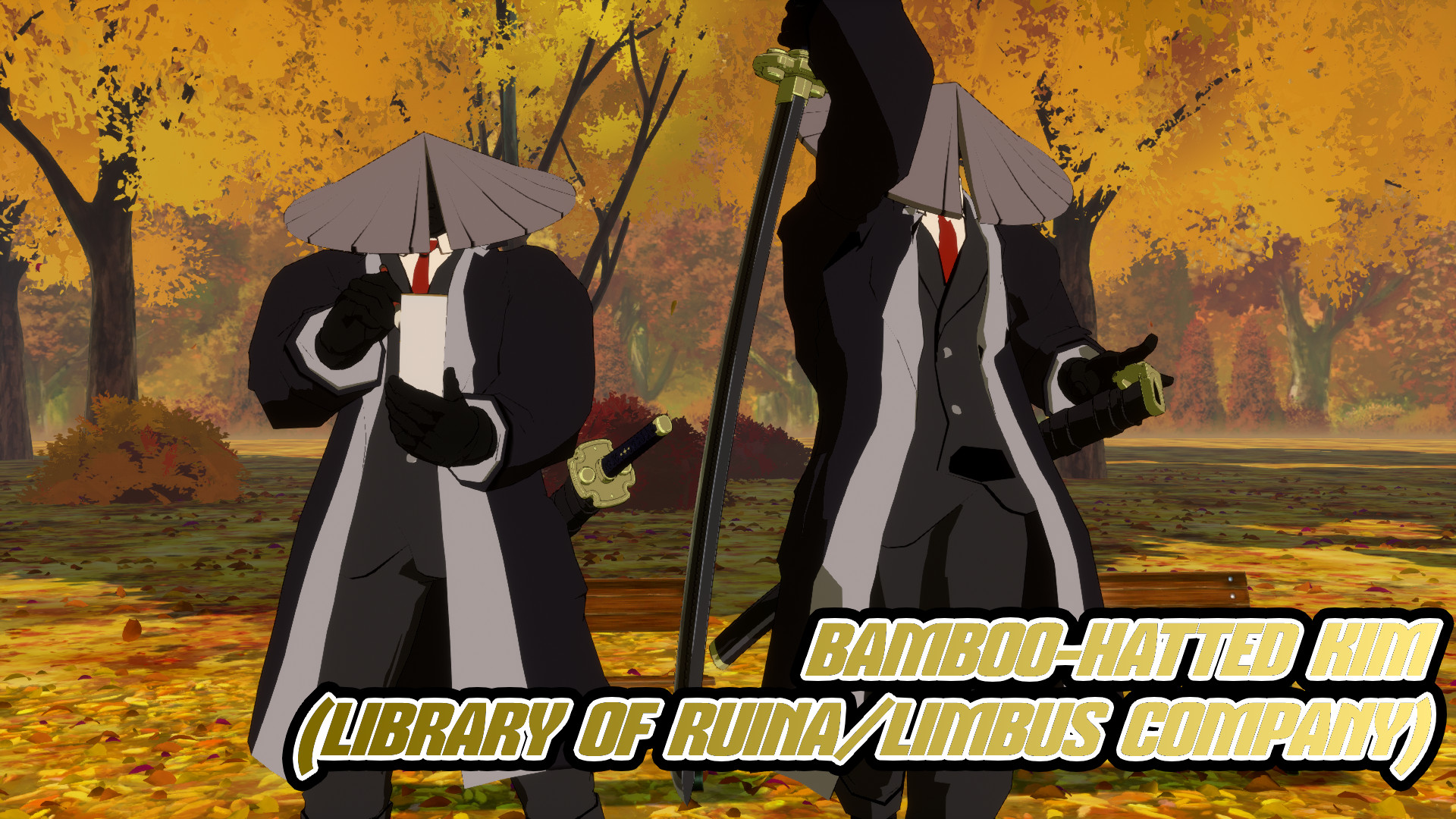 Bamboo-hatted Kim (LoR/LC) Mod for GUILTY GEAR -STRIVE- | GGST Mods