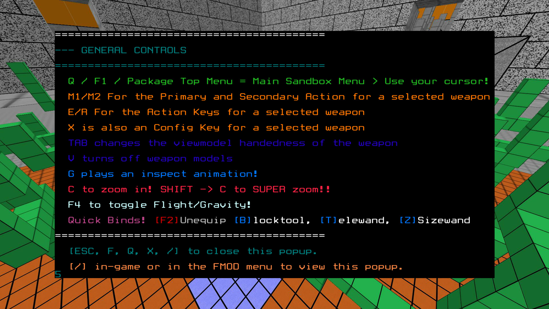 FMOD - Fractal Block World Sandbox Mod for Fractal Block World | FBW Mods