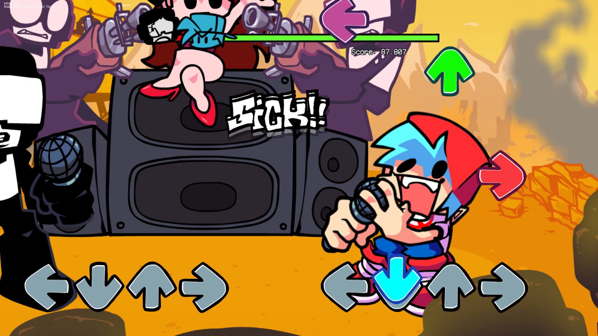Boyfriend [Made by using the game files] Mod for Friday Night Funkin ...