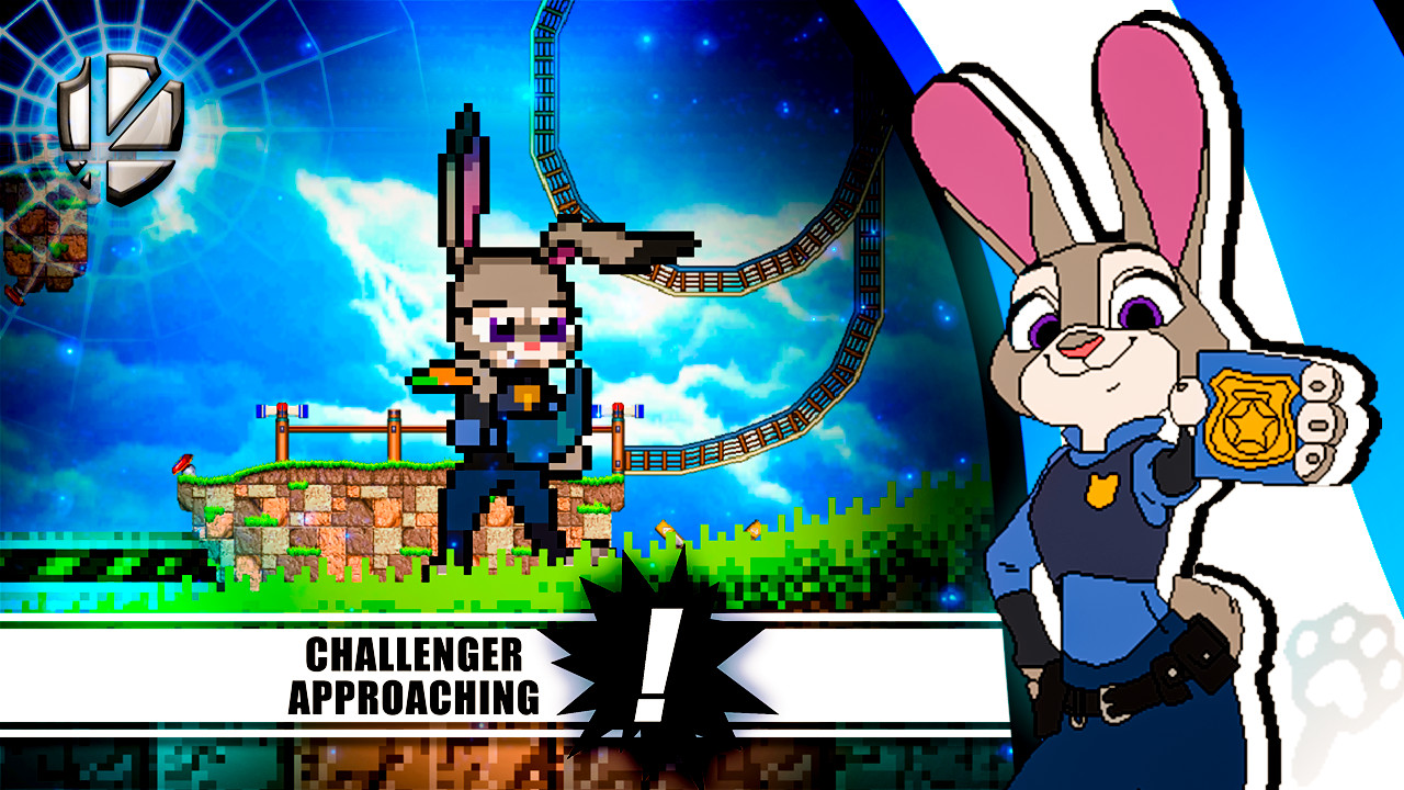 Judy Hopps (Zootopia) [9.5/CMC+] Mod for Super Smash Bros. Crusade ...