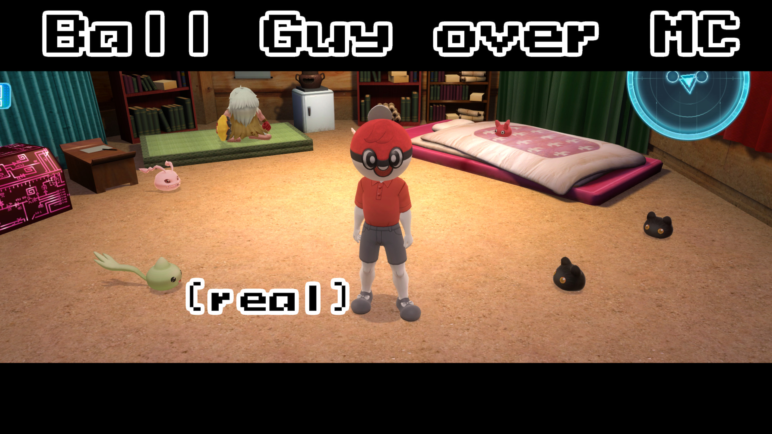 Ball Guy over Male MC Mod for Digimon World: Next Order | DigimonNeO Mods