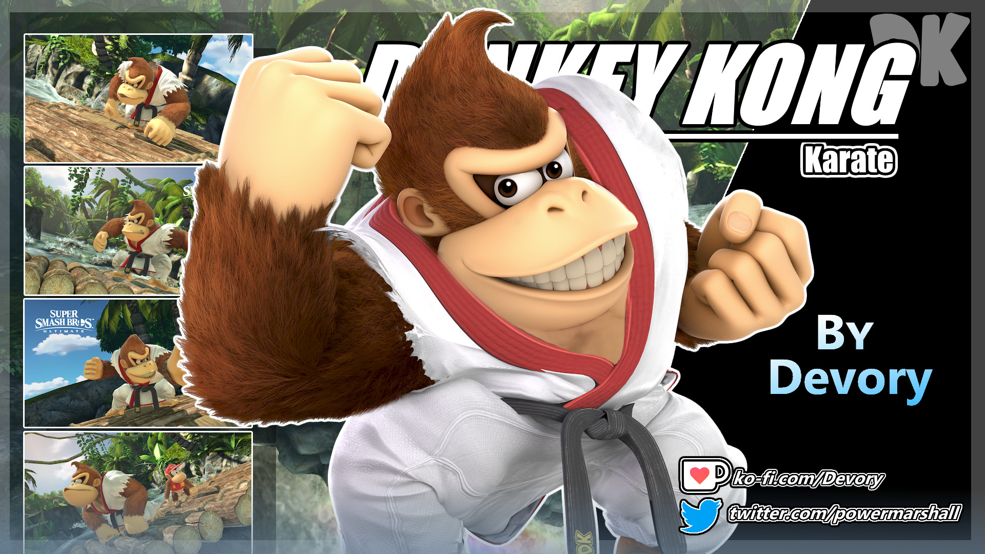 Karate Donkey Kong Mod for Super Smash Bros. Ultimate | SSBU Mods