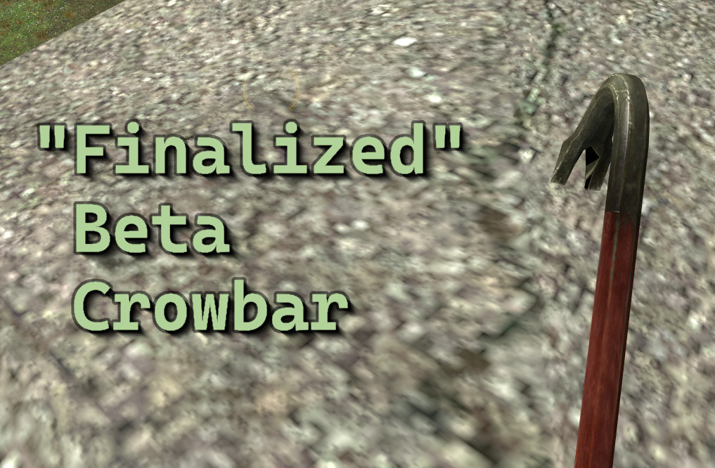 "Finalized" Beta Crowbar Mod for Half-Life 2 | HL2 Mods