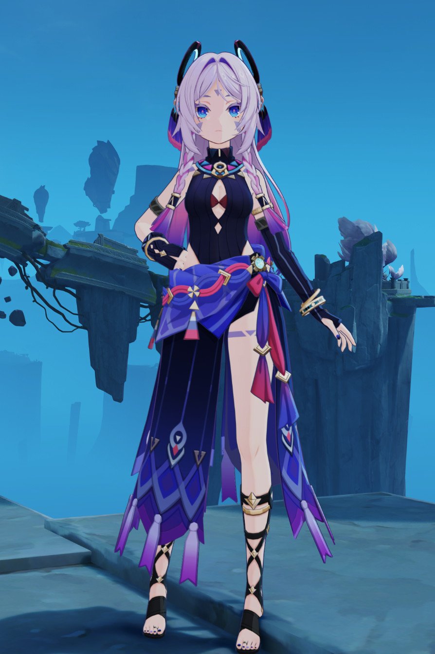 Citlali without tie,more leg exposed Mod for Genshin Impact | GI Mods